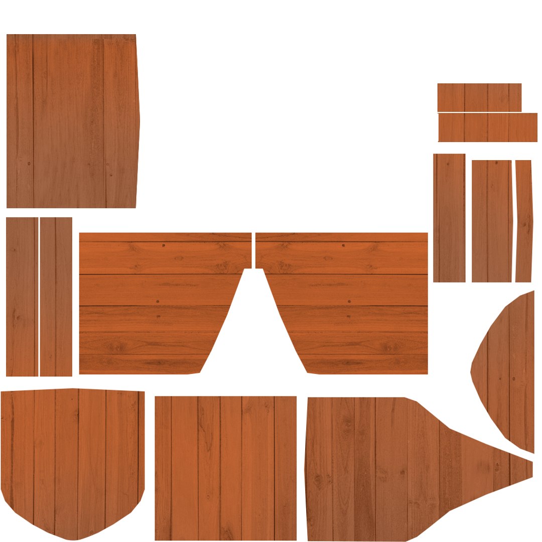 Wooden Boat 3D - TurboSquid 2017108