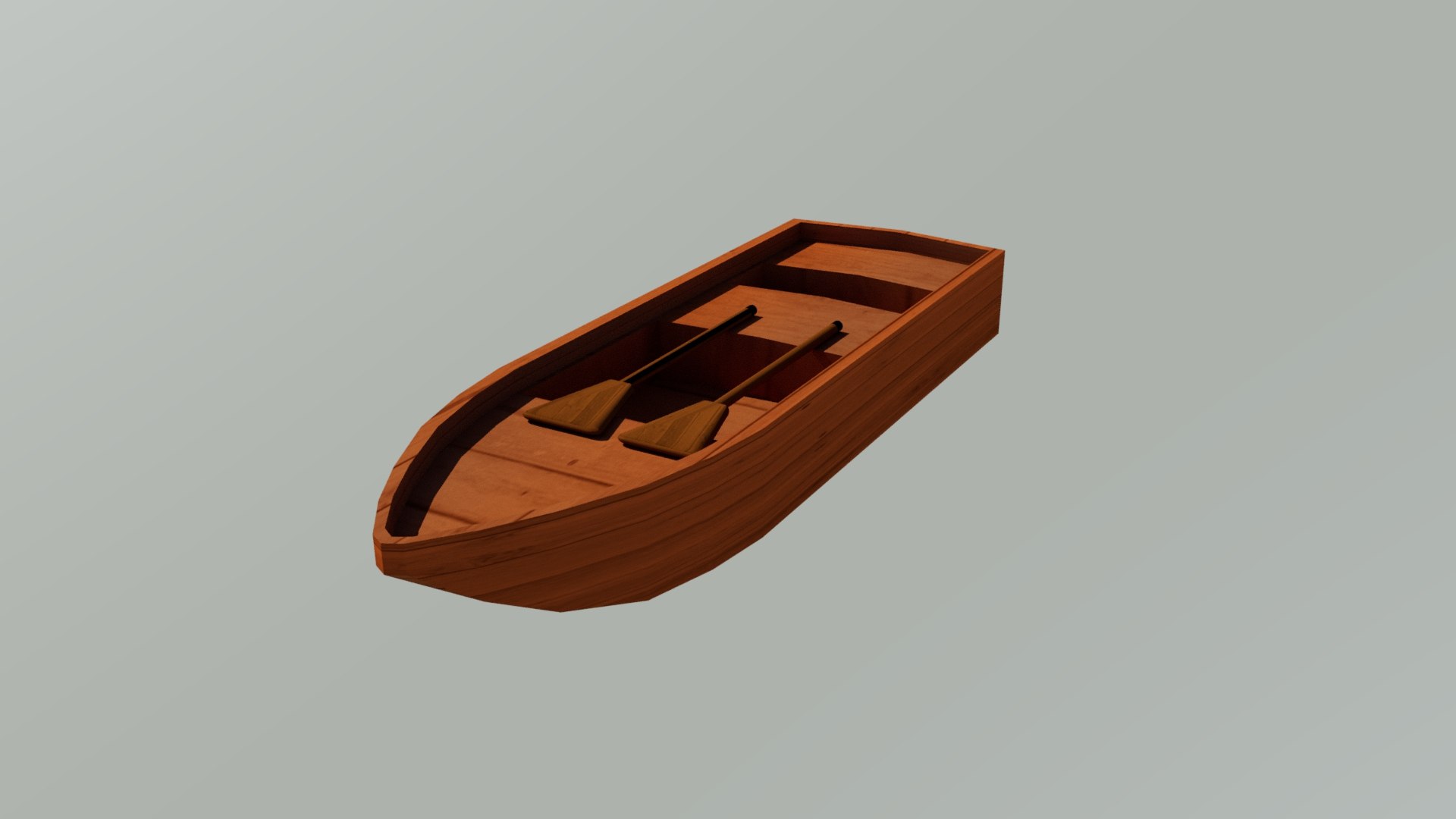 Wooden Boat 3D - TurboSquid 2017108