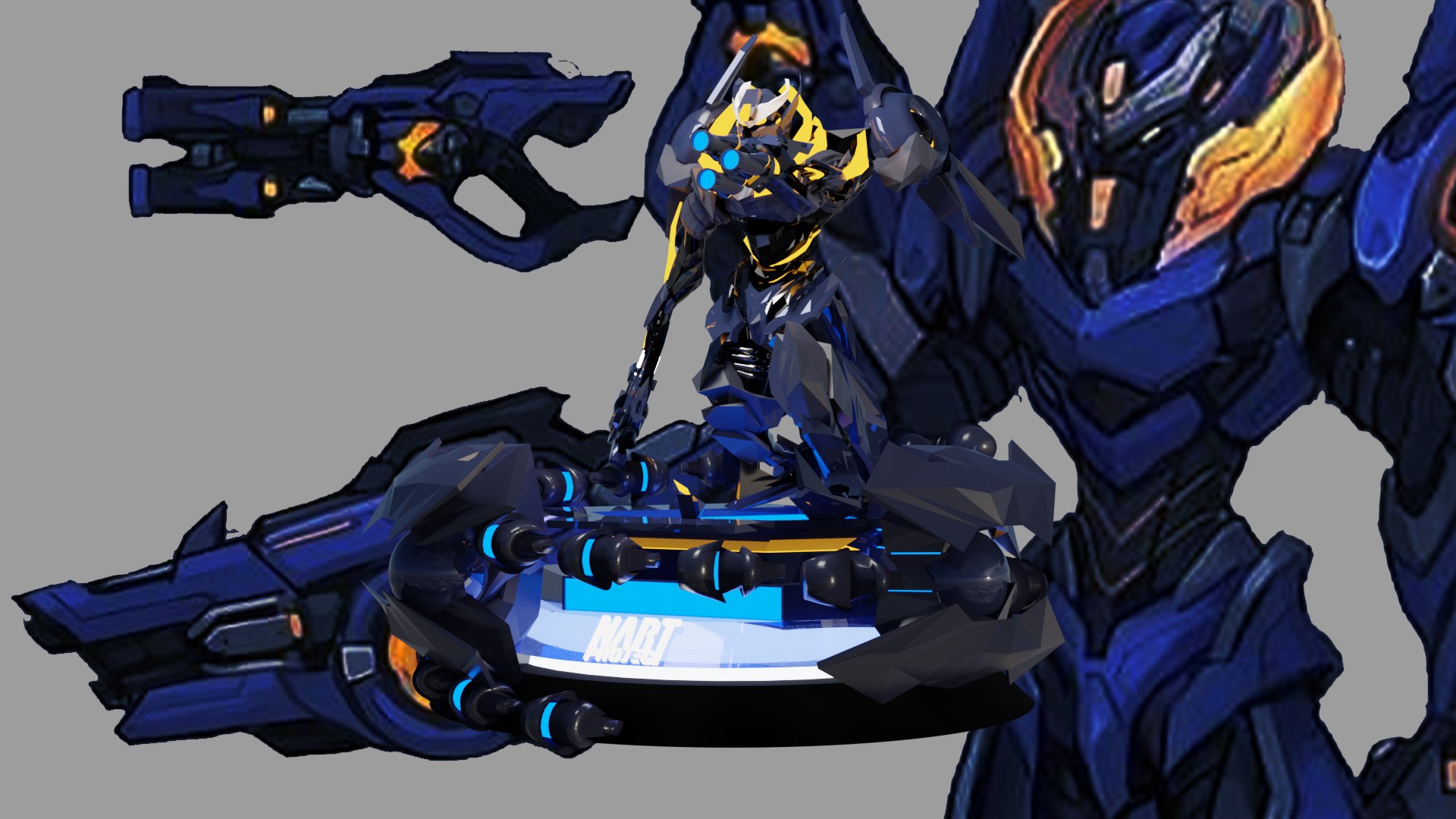 Granger Legend Skin Rejected Survey model - TurboSquid 1831146