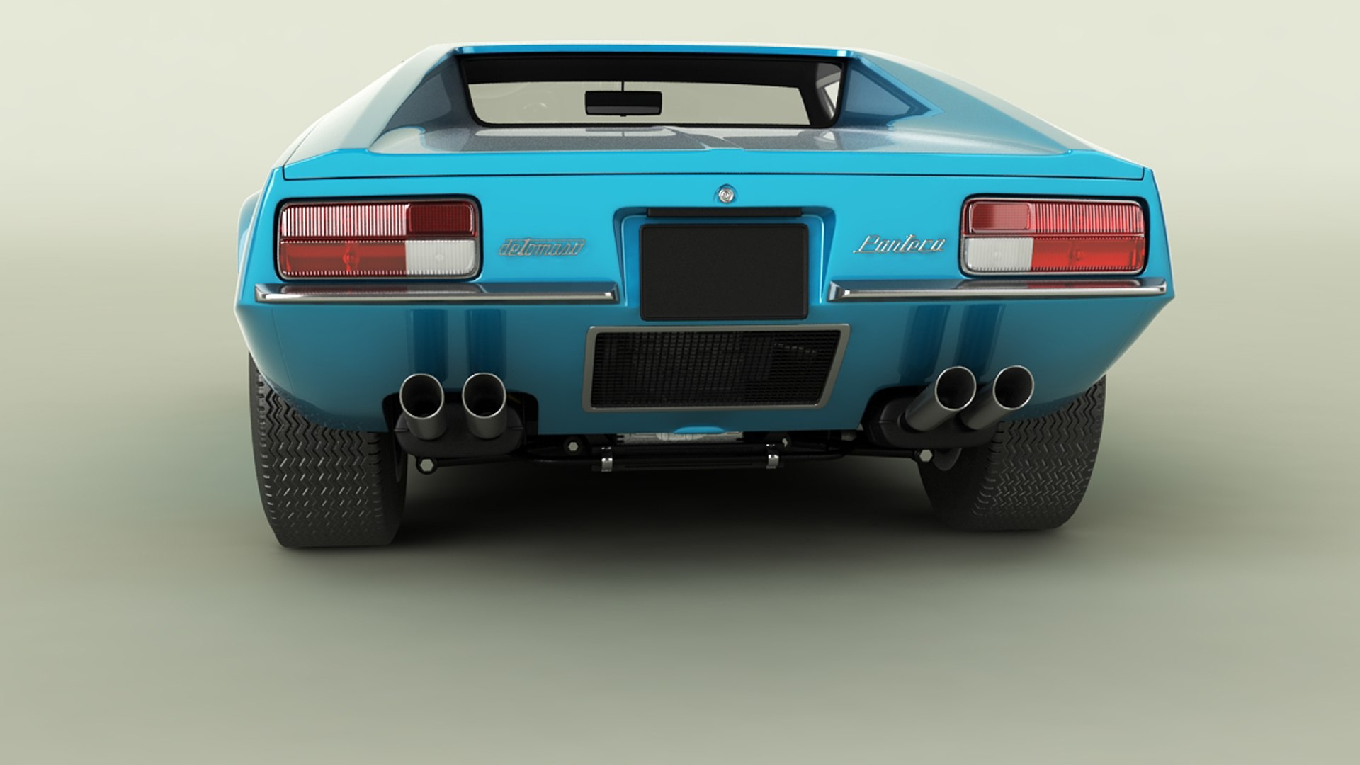 3D De Tomaso Pantera Model - TurboSquid 1847756