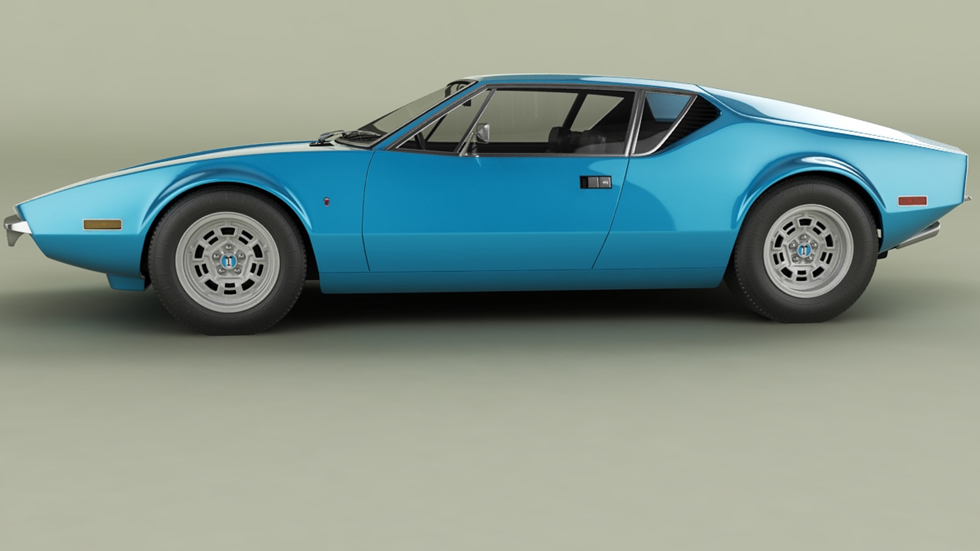 3D De Tomaso Pantera Model - TurboSquid 1847756