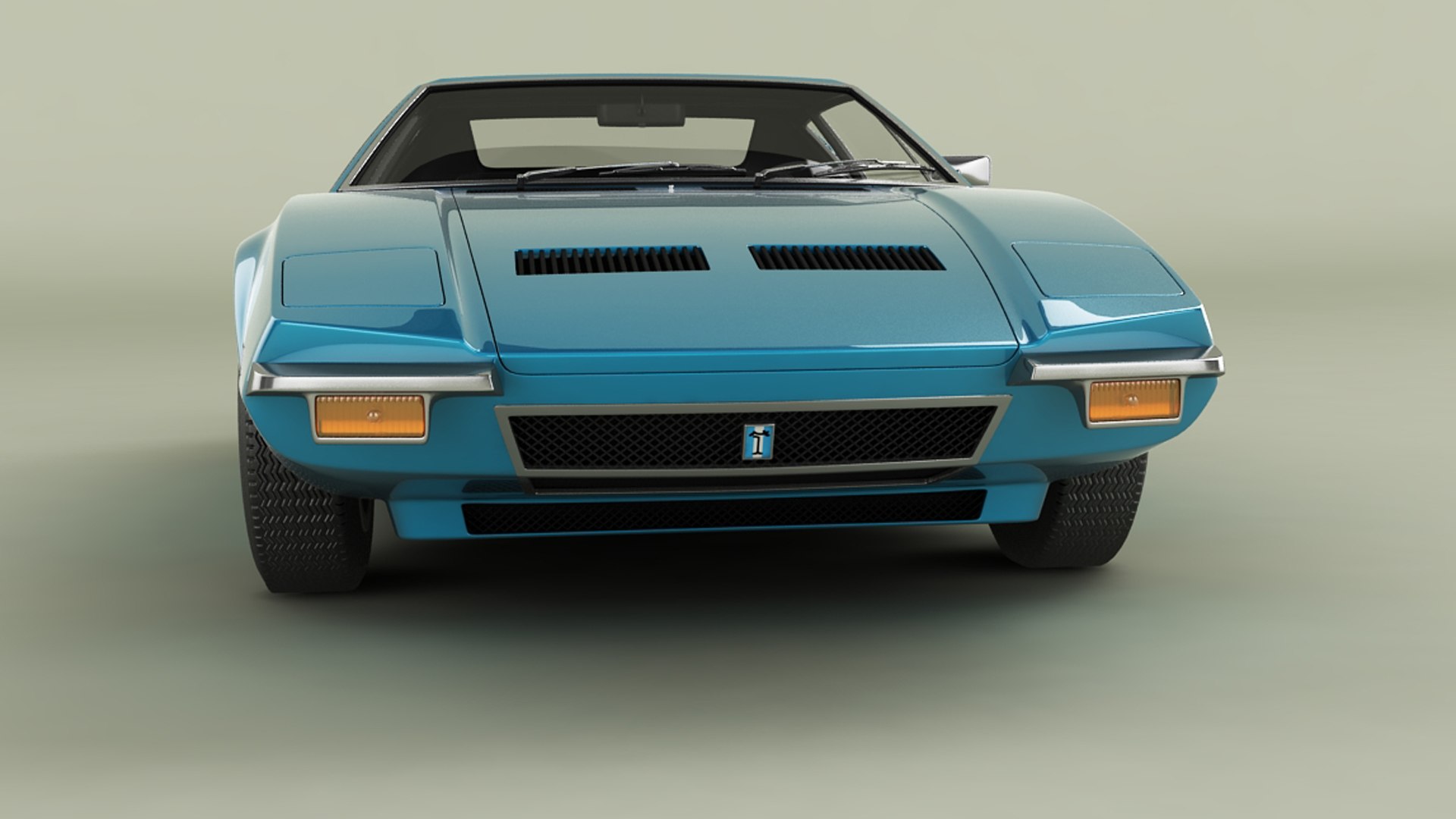 3D De Tomaso Pantera Model - TurboSquid 1847756