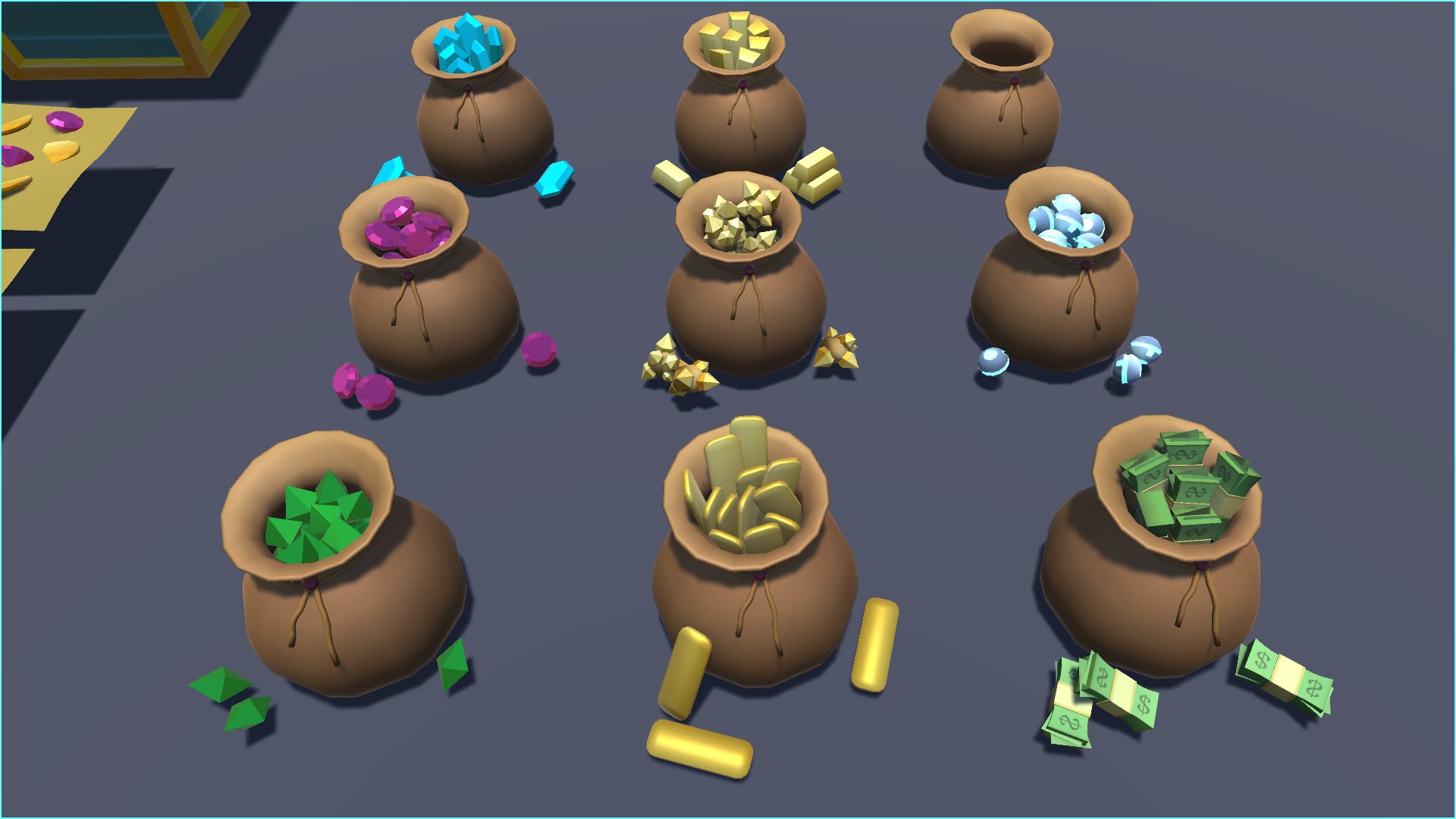3D Game Currency Pack Model - TurboSquid 1938714