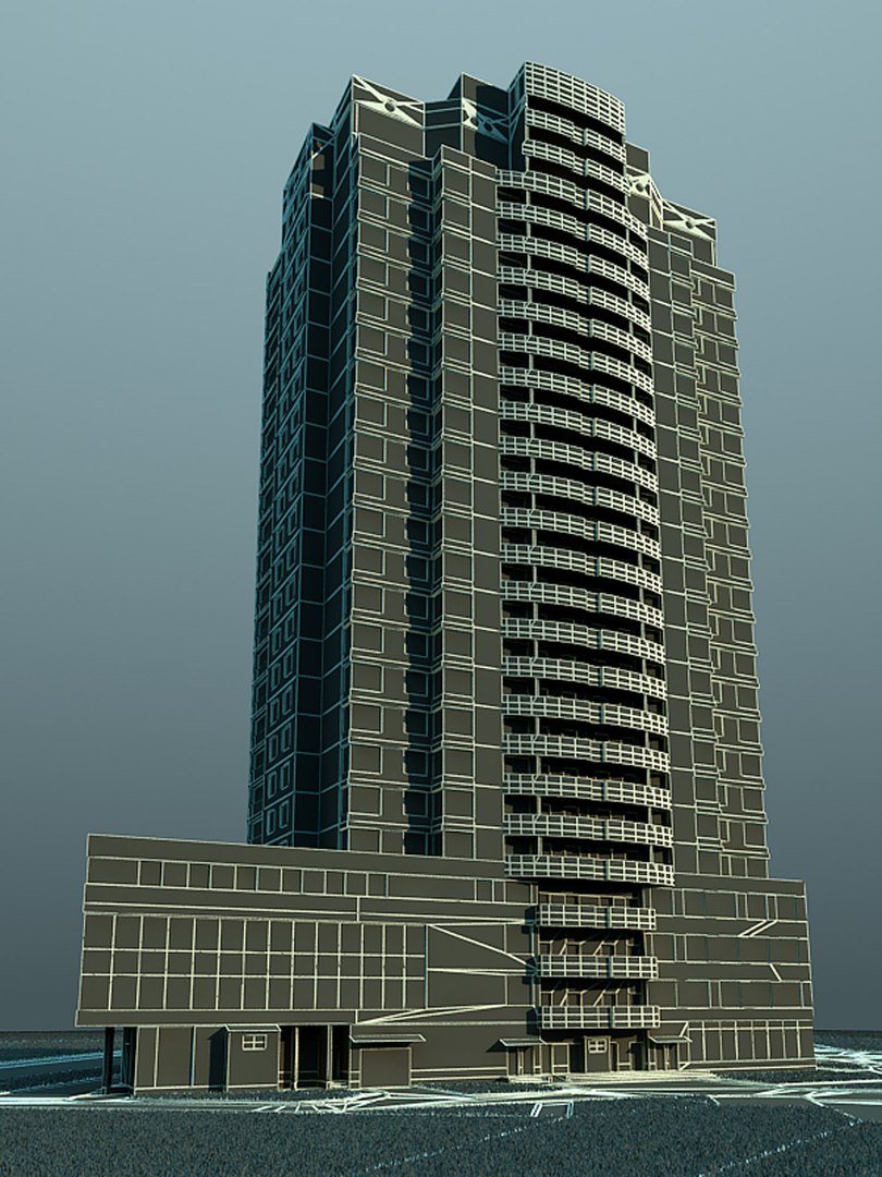 Apartment Block Max