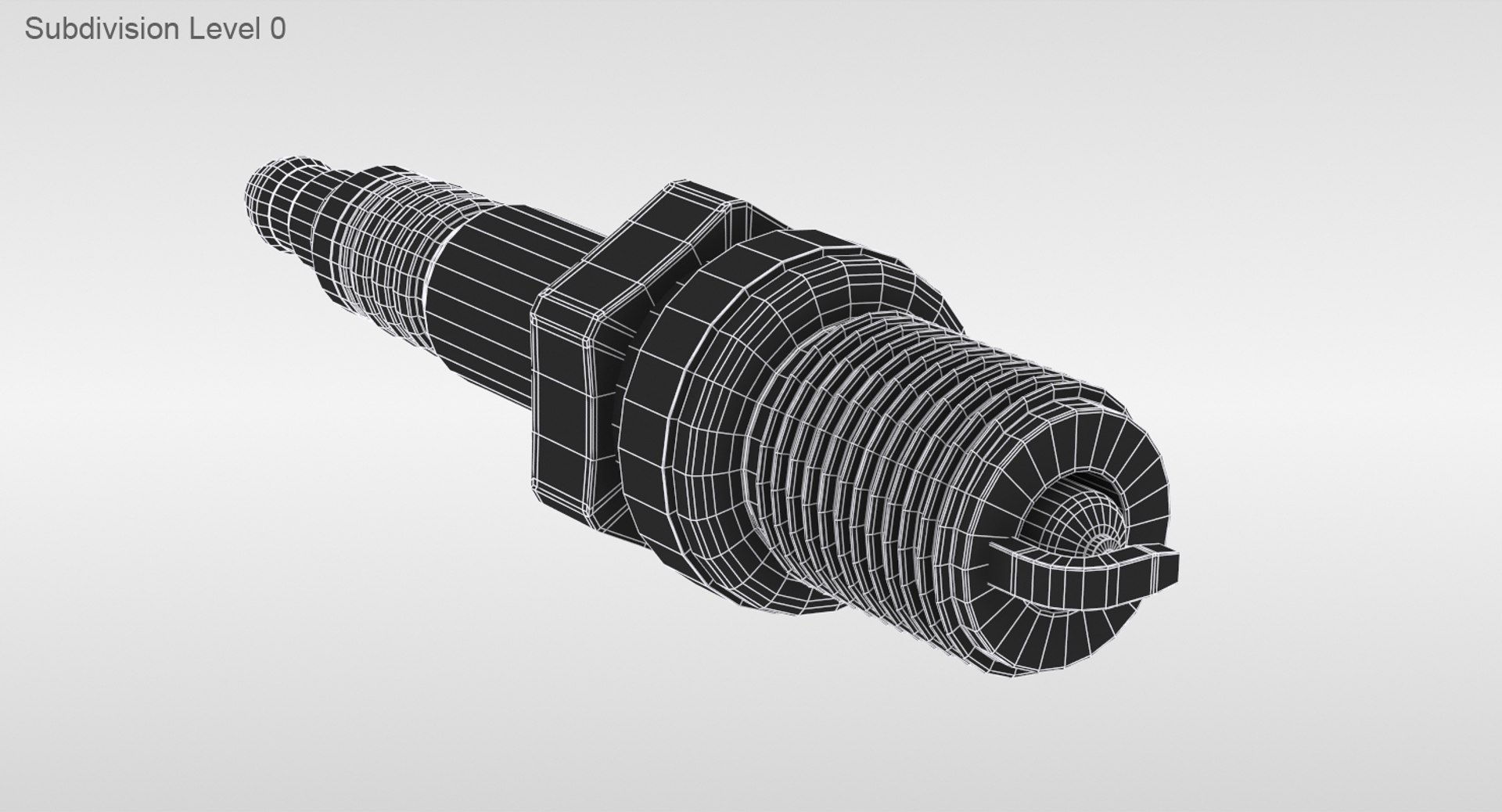 3d Model Spark Plug