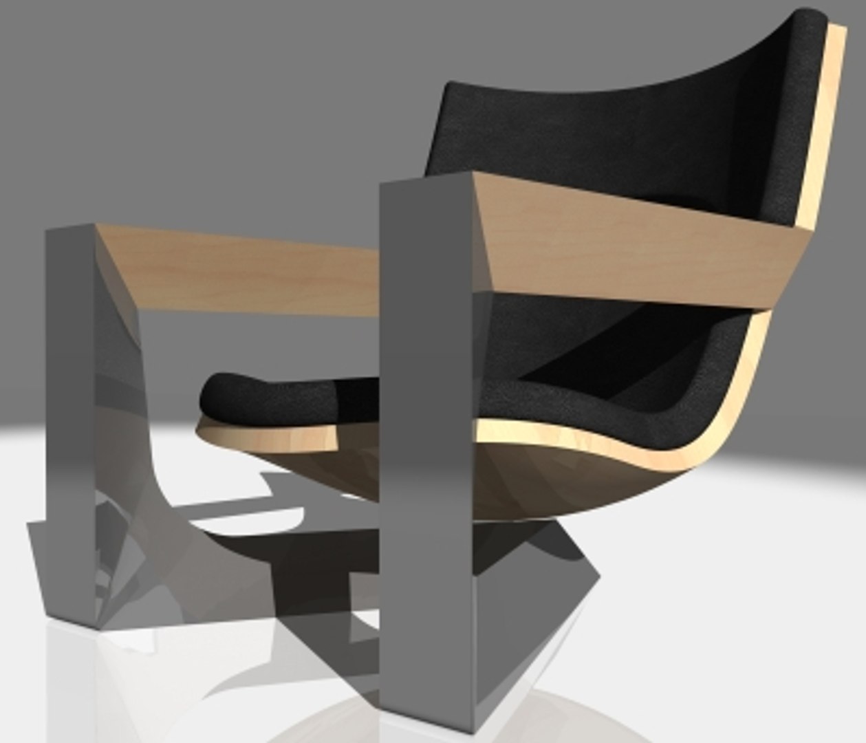 Triangle Chair Design 3d Max