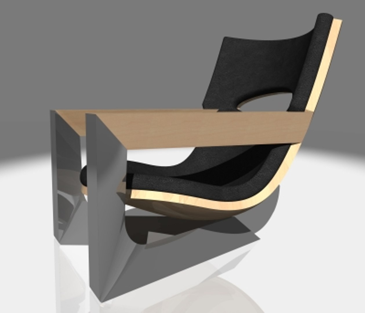 Triangle Chair Design 3d Max