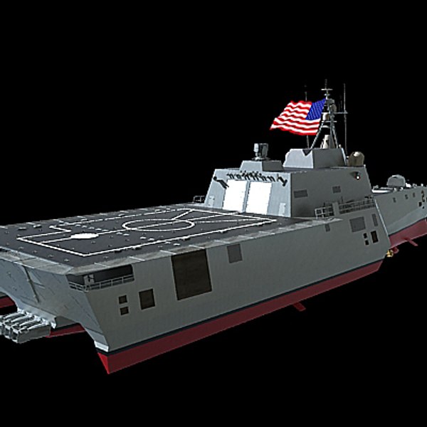 littoral combat ship lcs 3d model