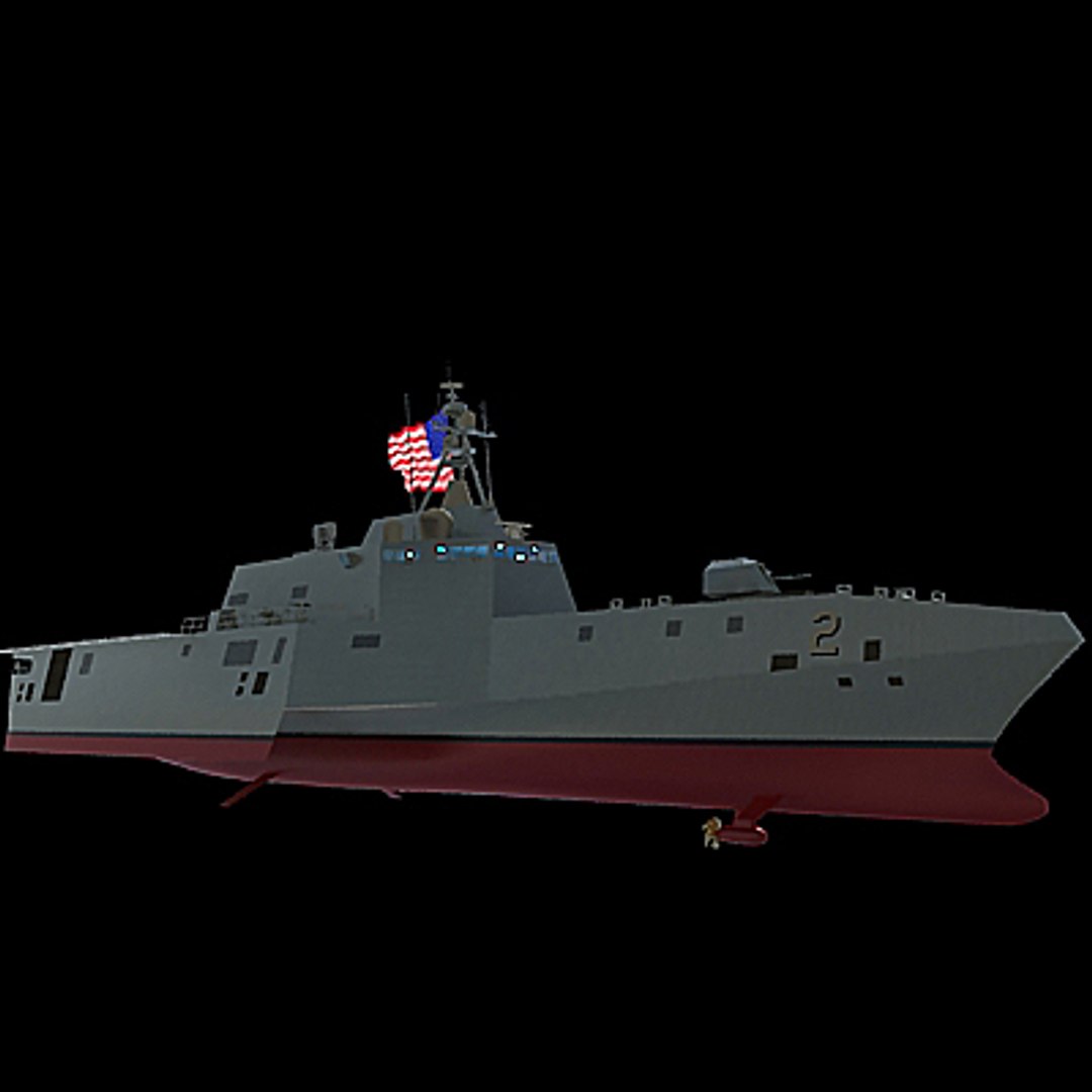 Littoral Combat Ship Lcs 3d Model