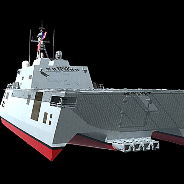 littoral combat ship lcs 3d model