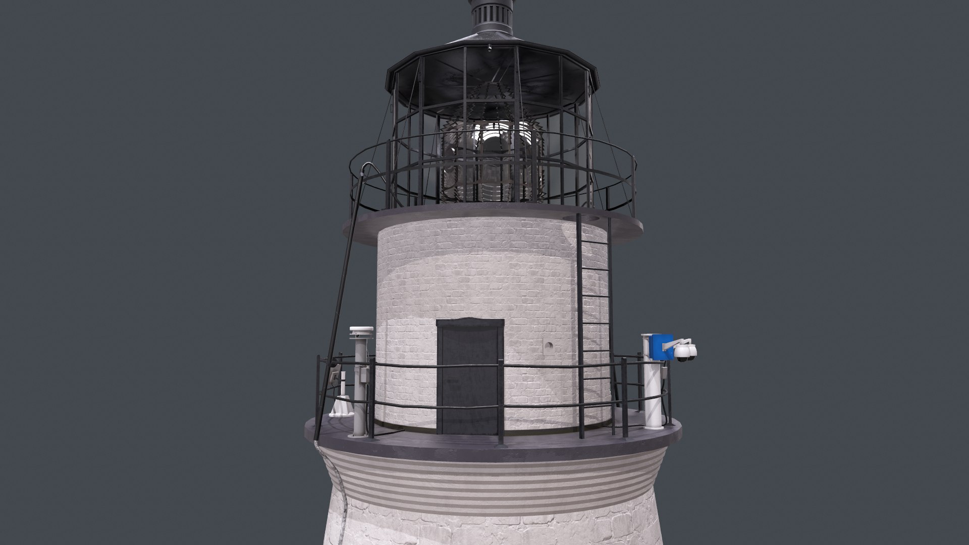 3D Boston Light Lighthouse - TurboSquid 2046576
