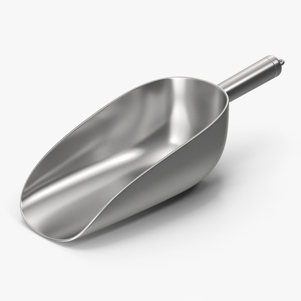 Stainless Steel Scoop 3D model - TurboSquid 1893084