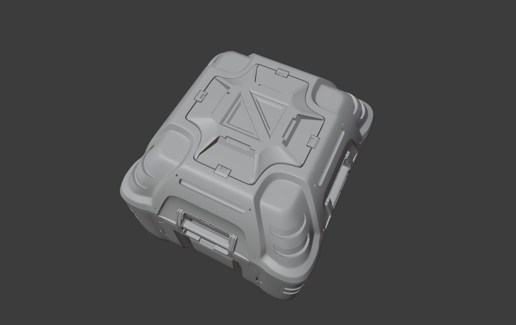 3D Box Sci Fi Model - TurboSquid 1682023
