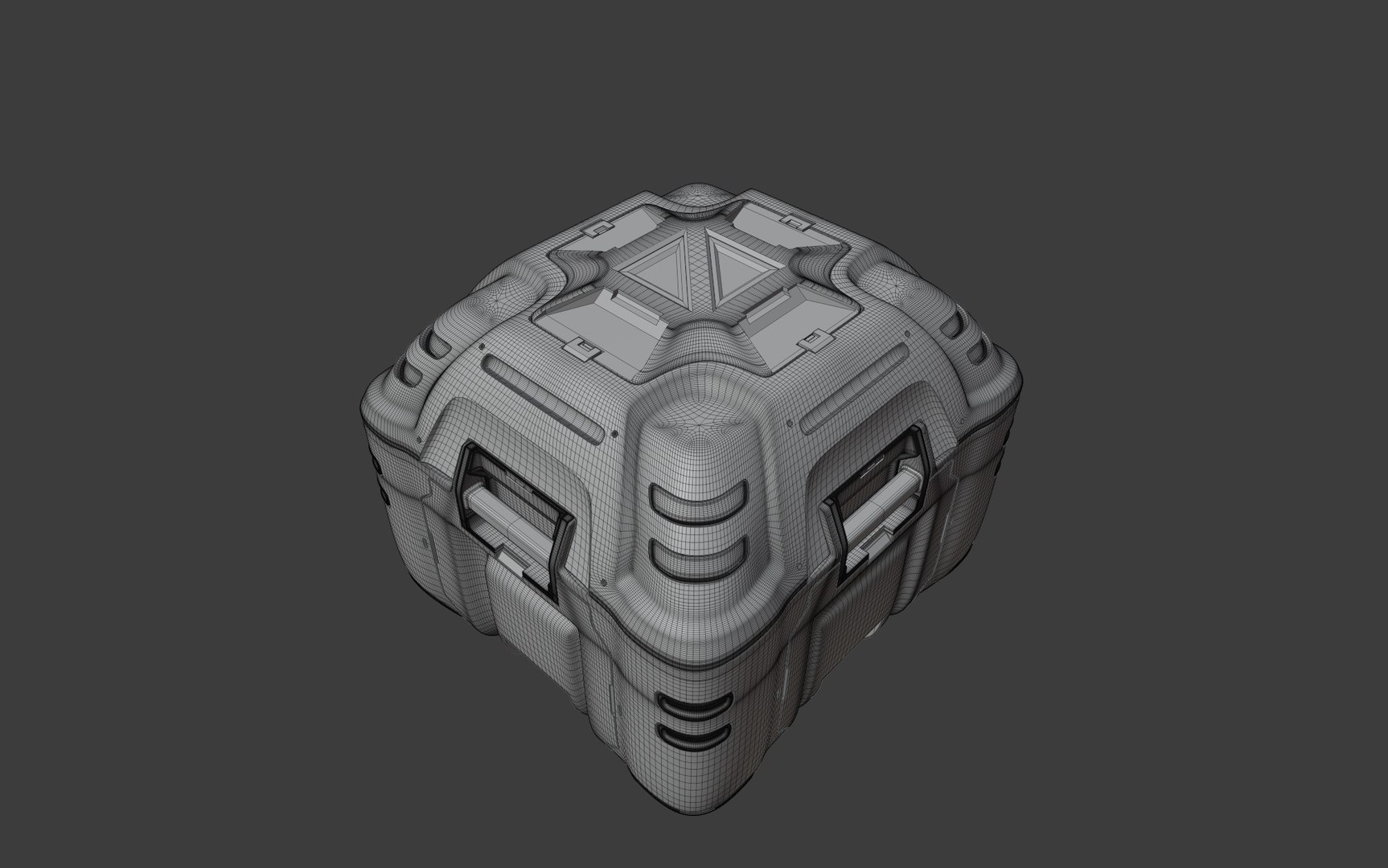 3D Box Sci Fi Model - TurboSquid 1682023