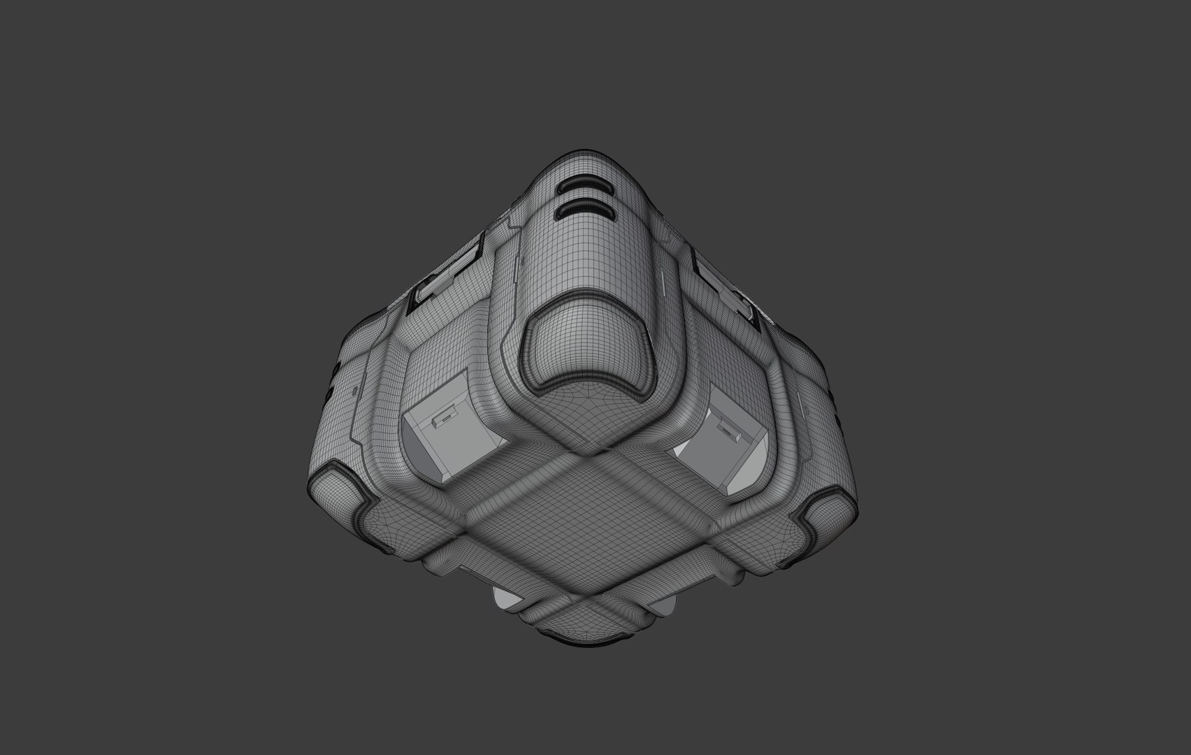3D Box Sci Fi Model - TurboSquid 1682023