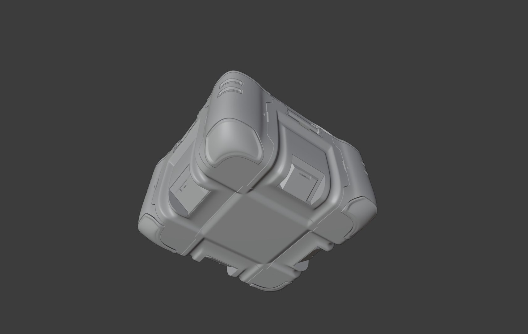 3D Box Sci Fi Model - TurboSquid 1682023