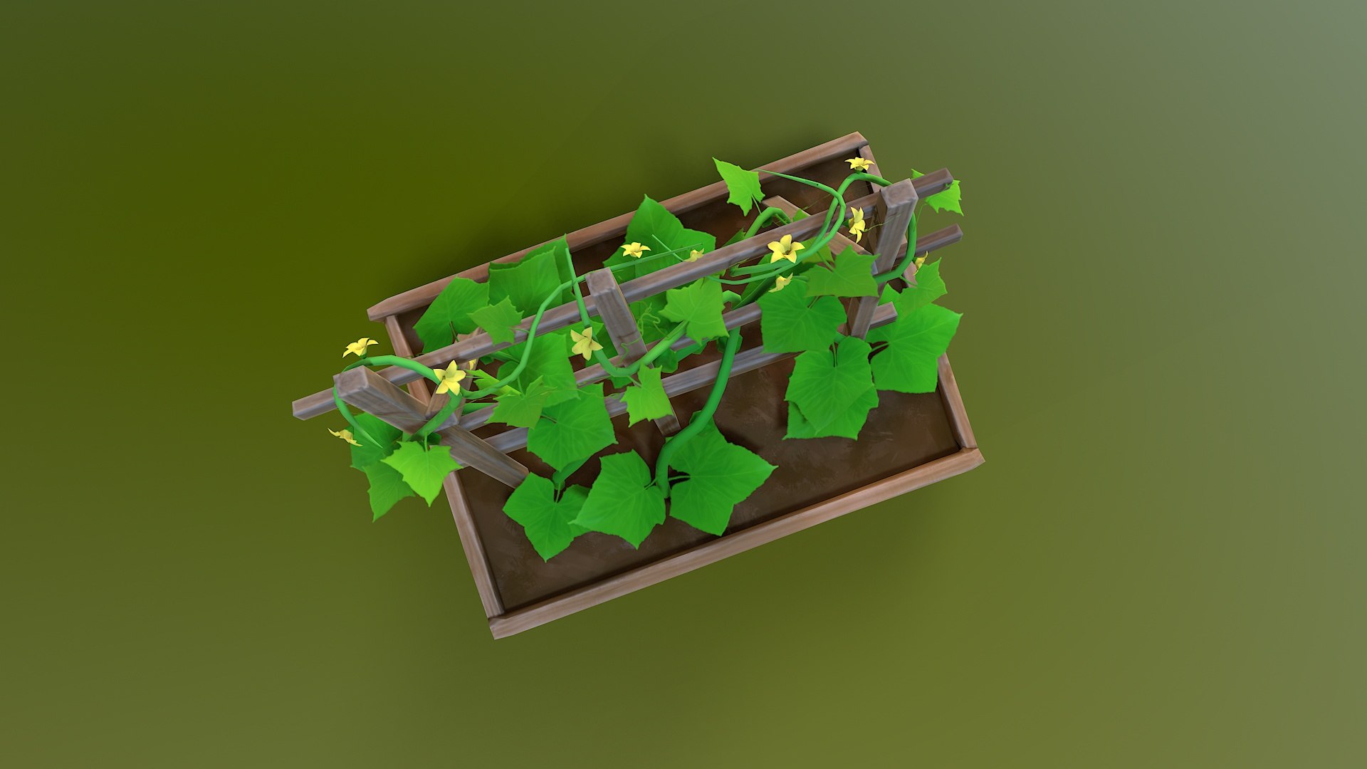 Cucumbers 3D Model - TurboSquid 2064441