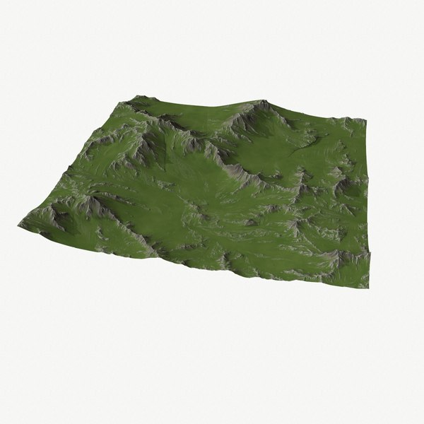 Land landscape scape 3D model - TurboSquid 1407873