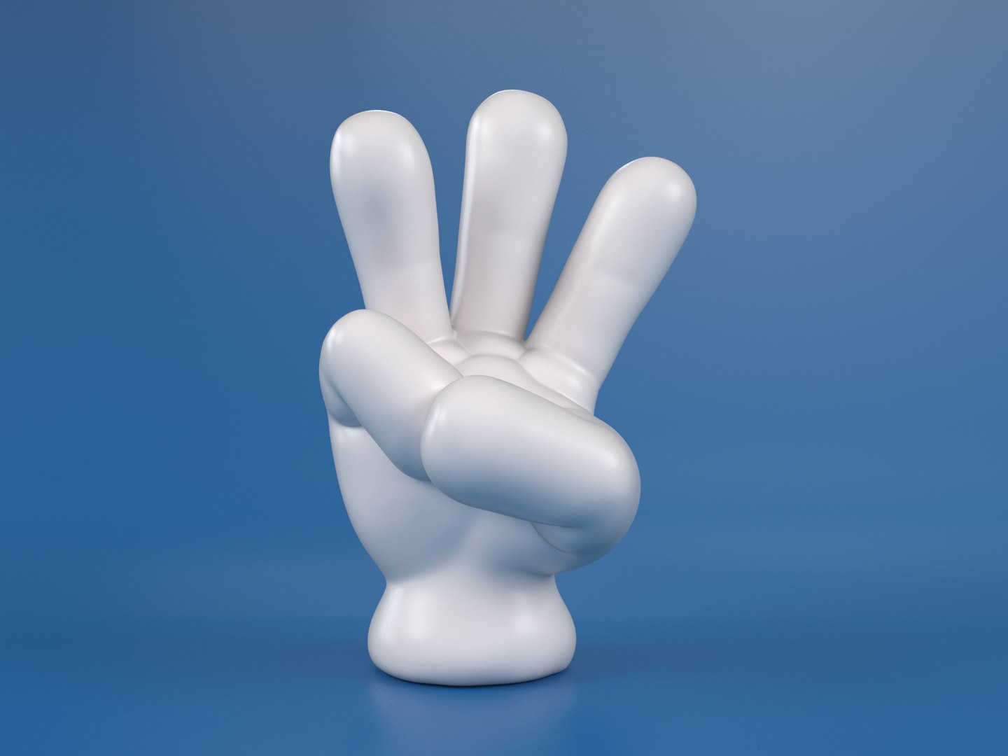 Cartoon Hand 5 Fingers Pack 01 3D Model - TurboSquid 1903640