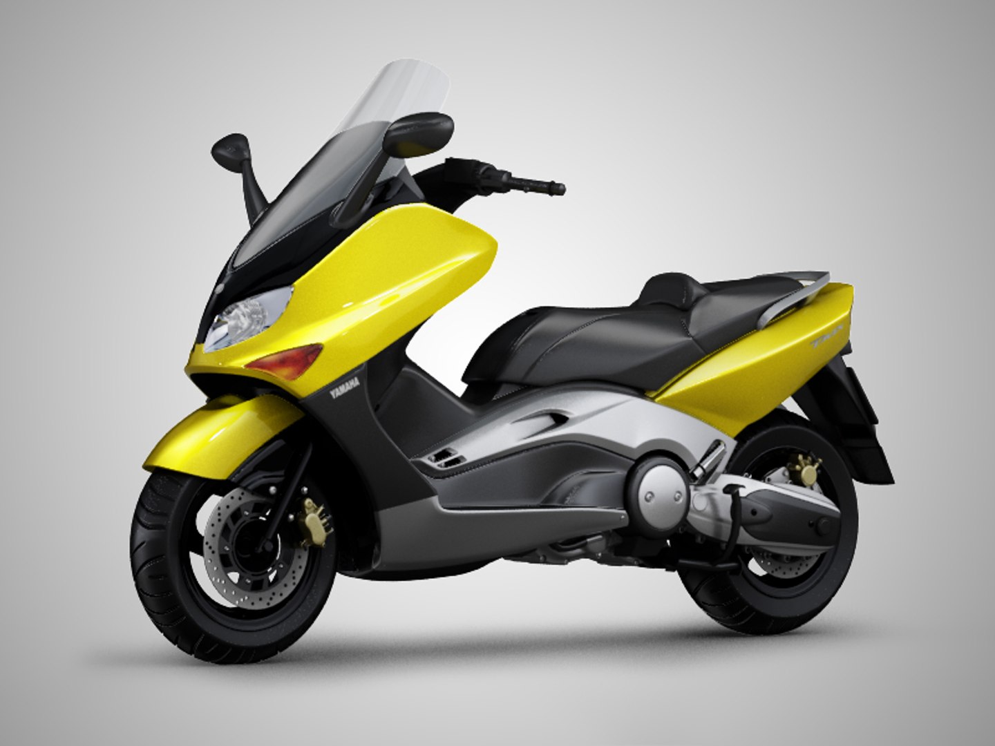 Yamaha T-max 500 3d Model
