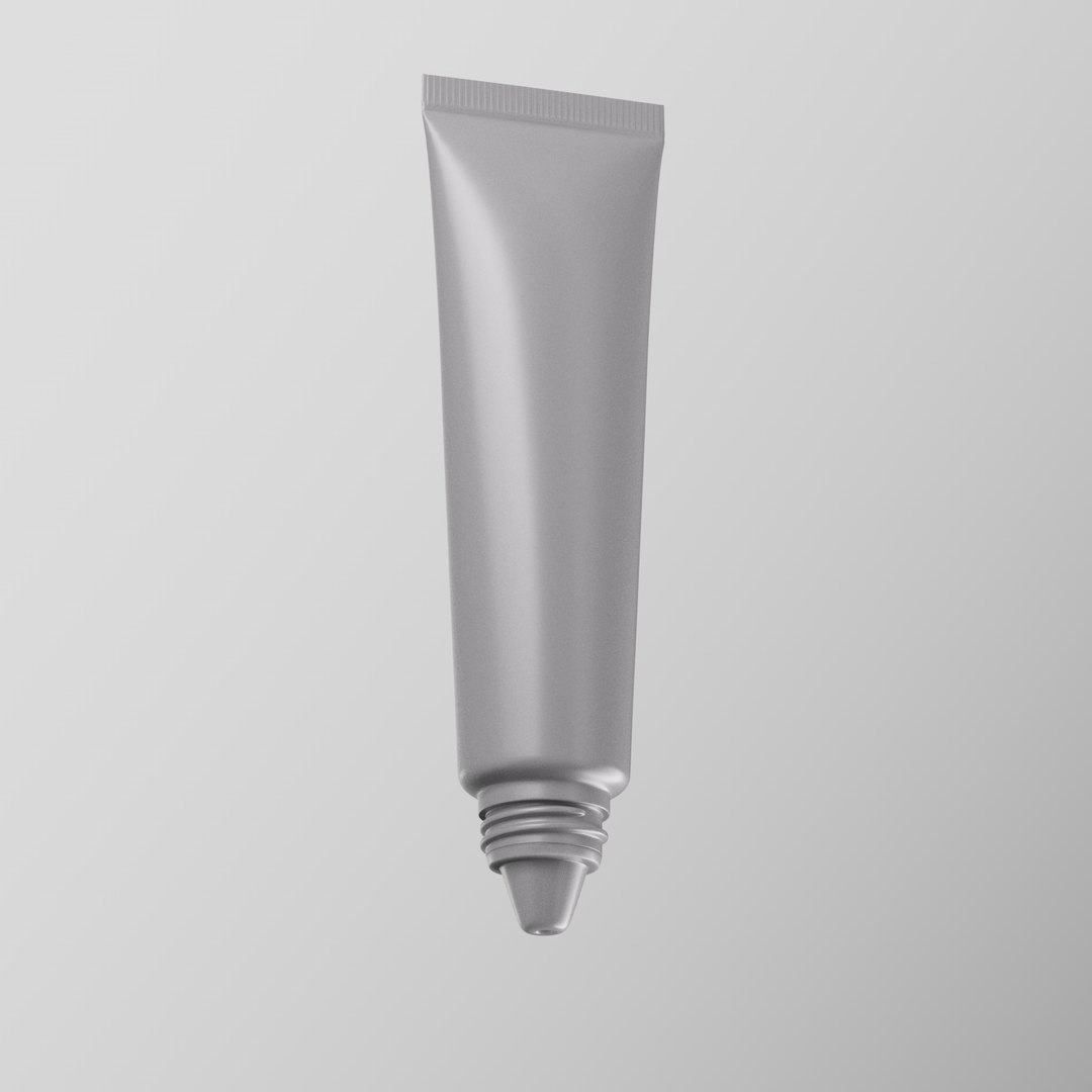 Cosmetic Cream Tube 3D Model - TurboSquid 2437595