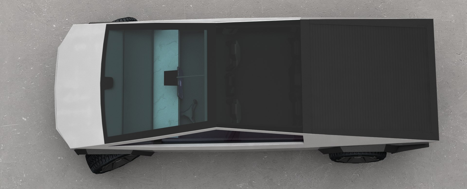 Tesla Cybertruck 2020 Interior 3D Model - TurboSquid 1486483