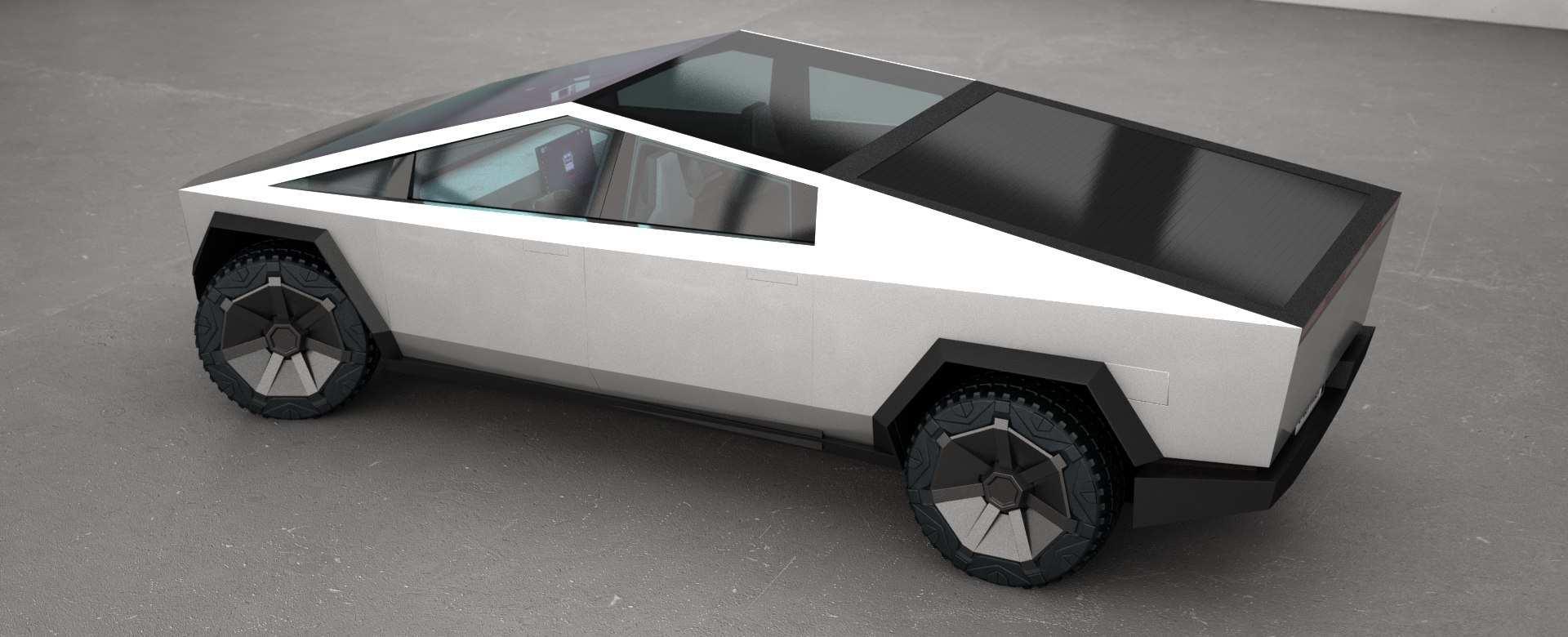 Tesla Cybertruck 2020 Interior 3D Model - TurboSquid 1486483