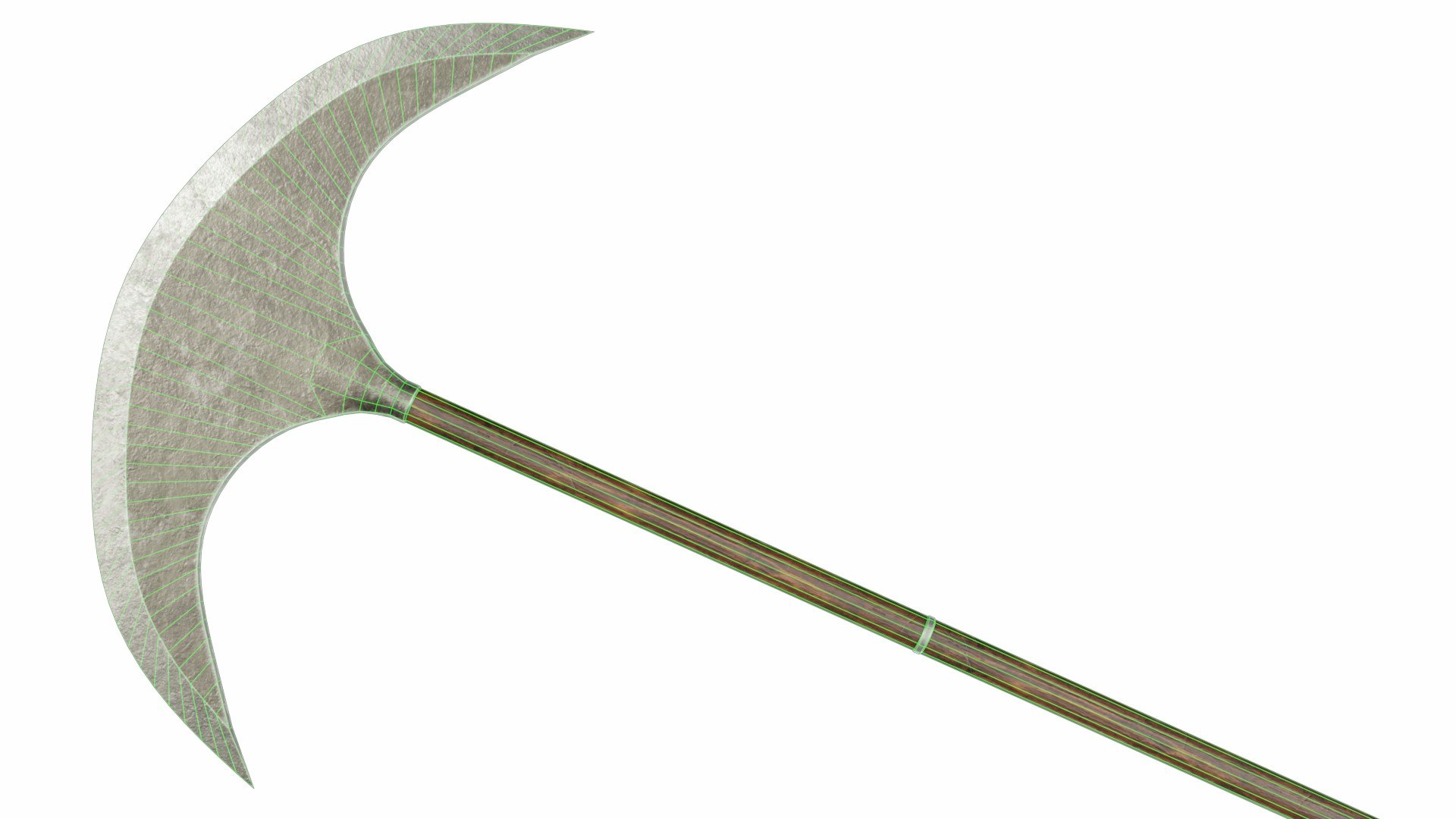 Sharp Axe Spear 3D Model - TurboSquid 2090221
