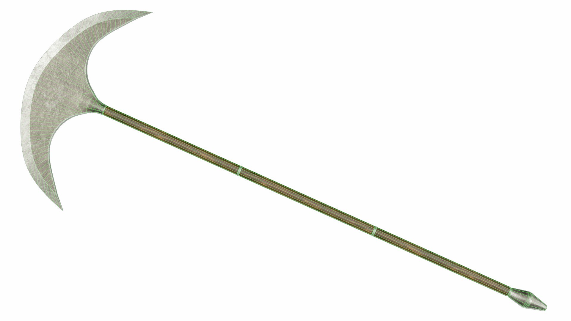 Sharp Axe Spear 3D Model - TurboSquid 2090221