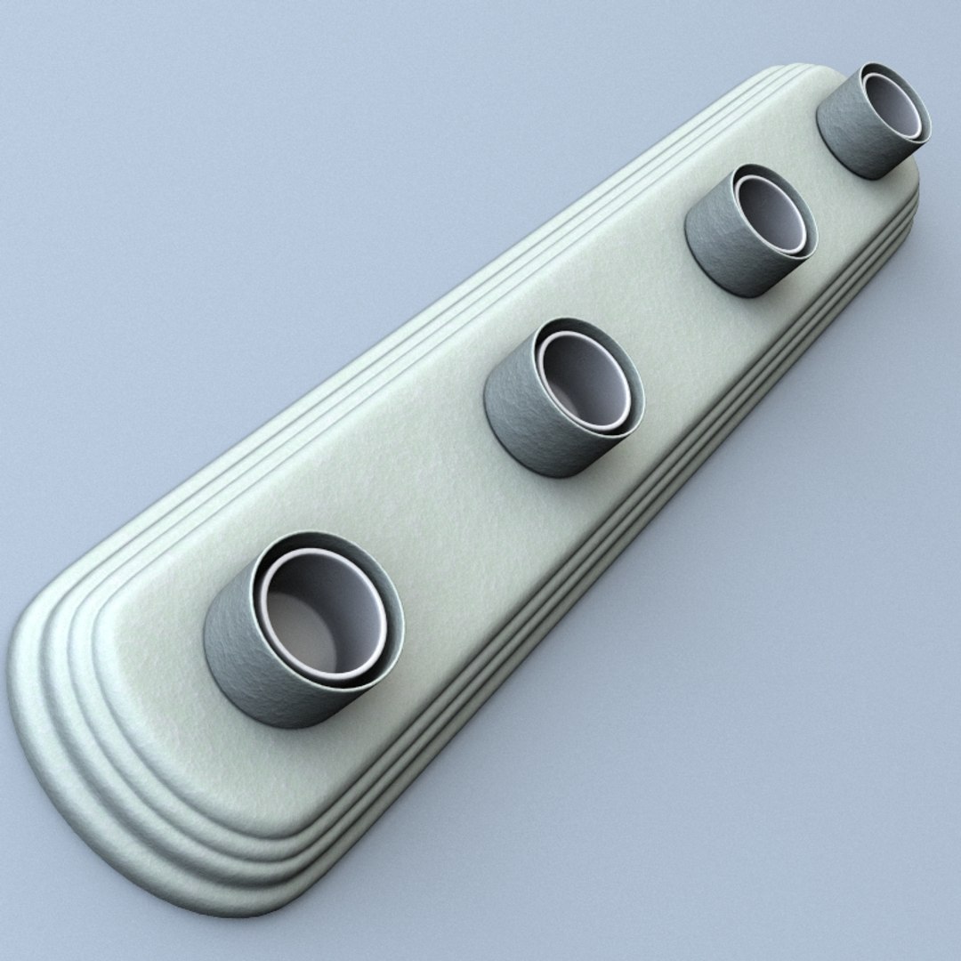 Bathroom Light Fixtures Lamps 3d Model
