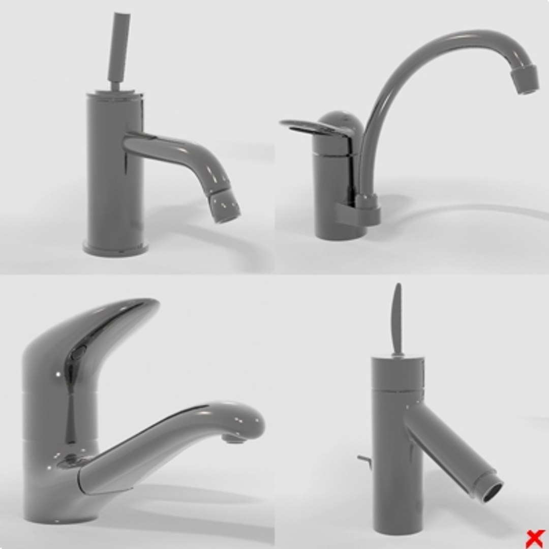 faucet 3d max