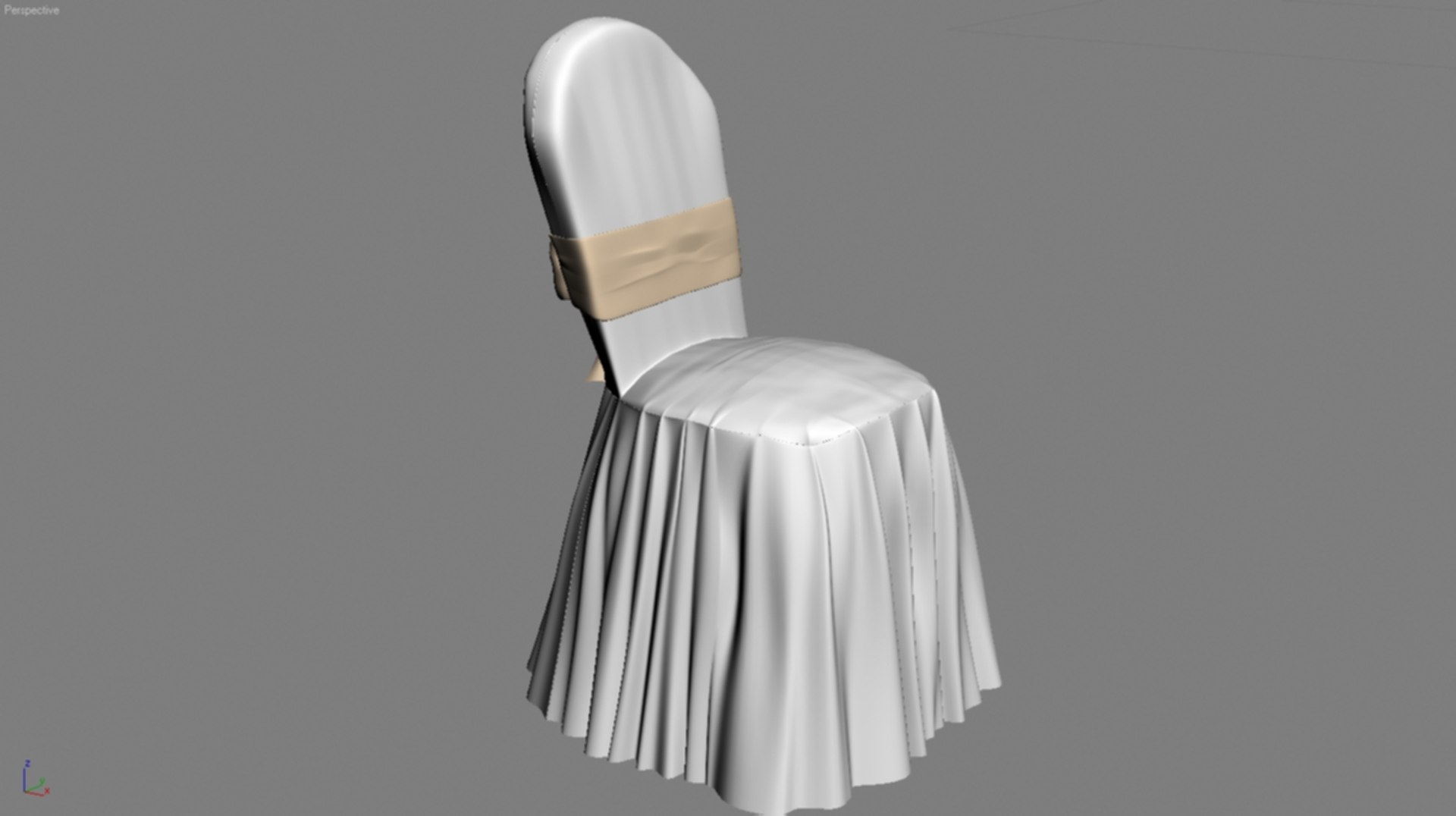 3d Model Chair Weddings