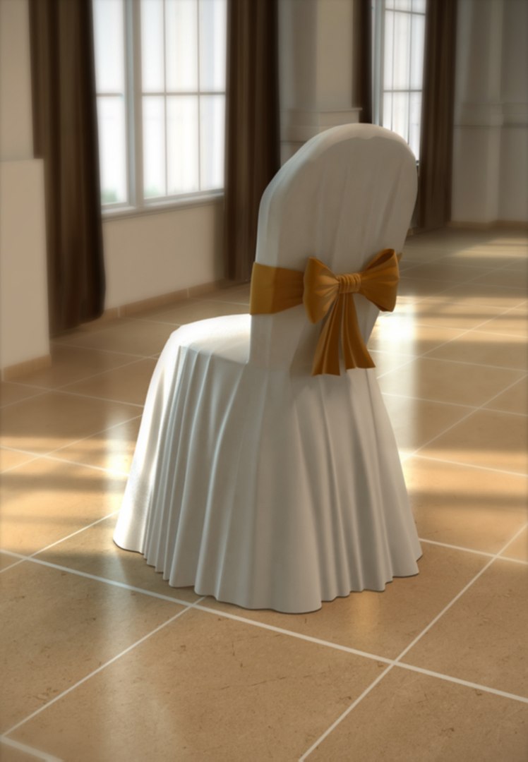 3d Model Chair Weddings