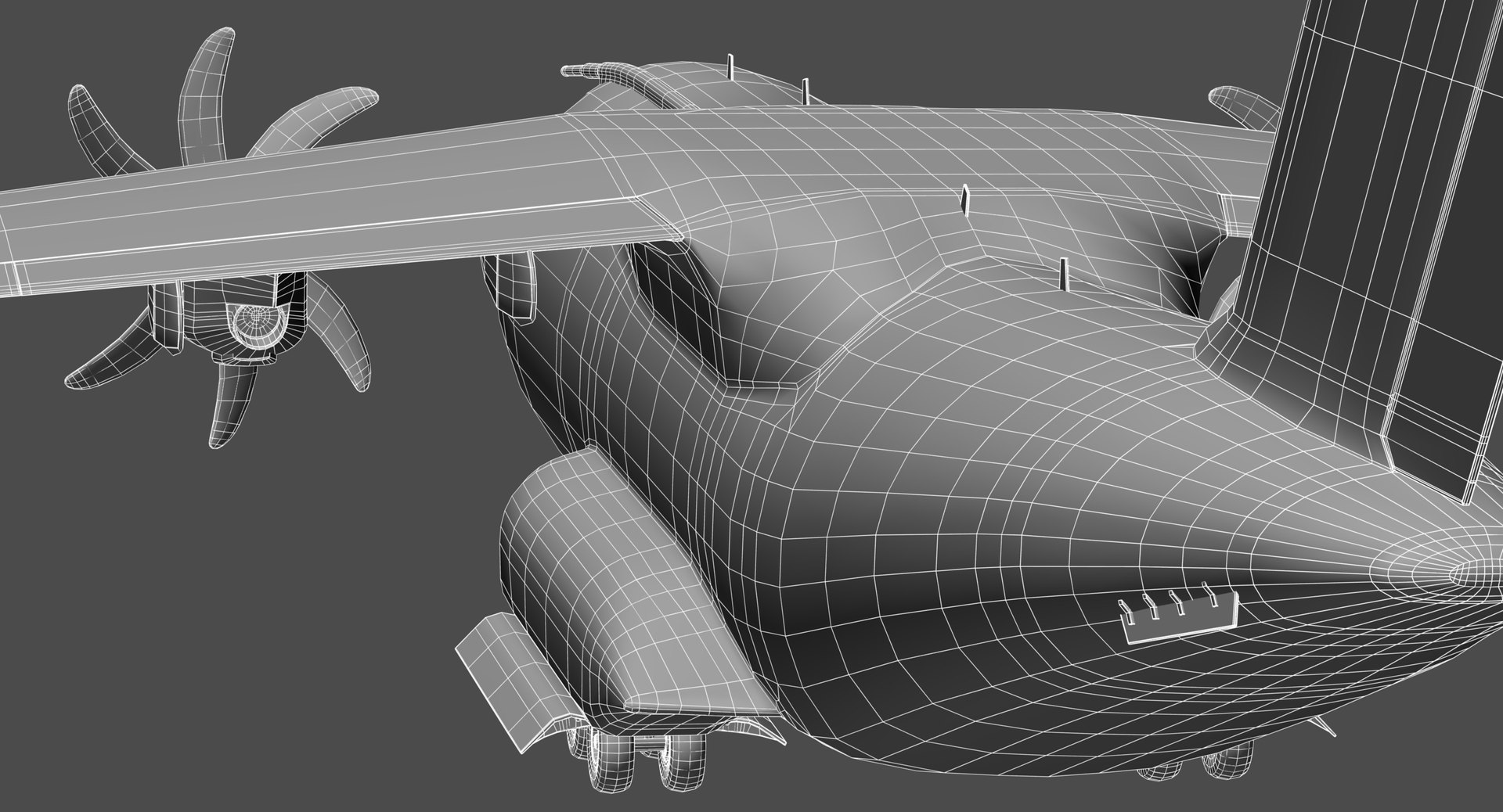 Airbus A400m Luftwaffe 3D Model - TurboSquid 1231542