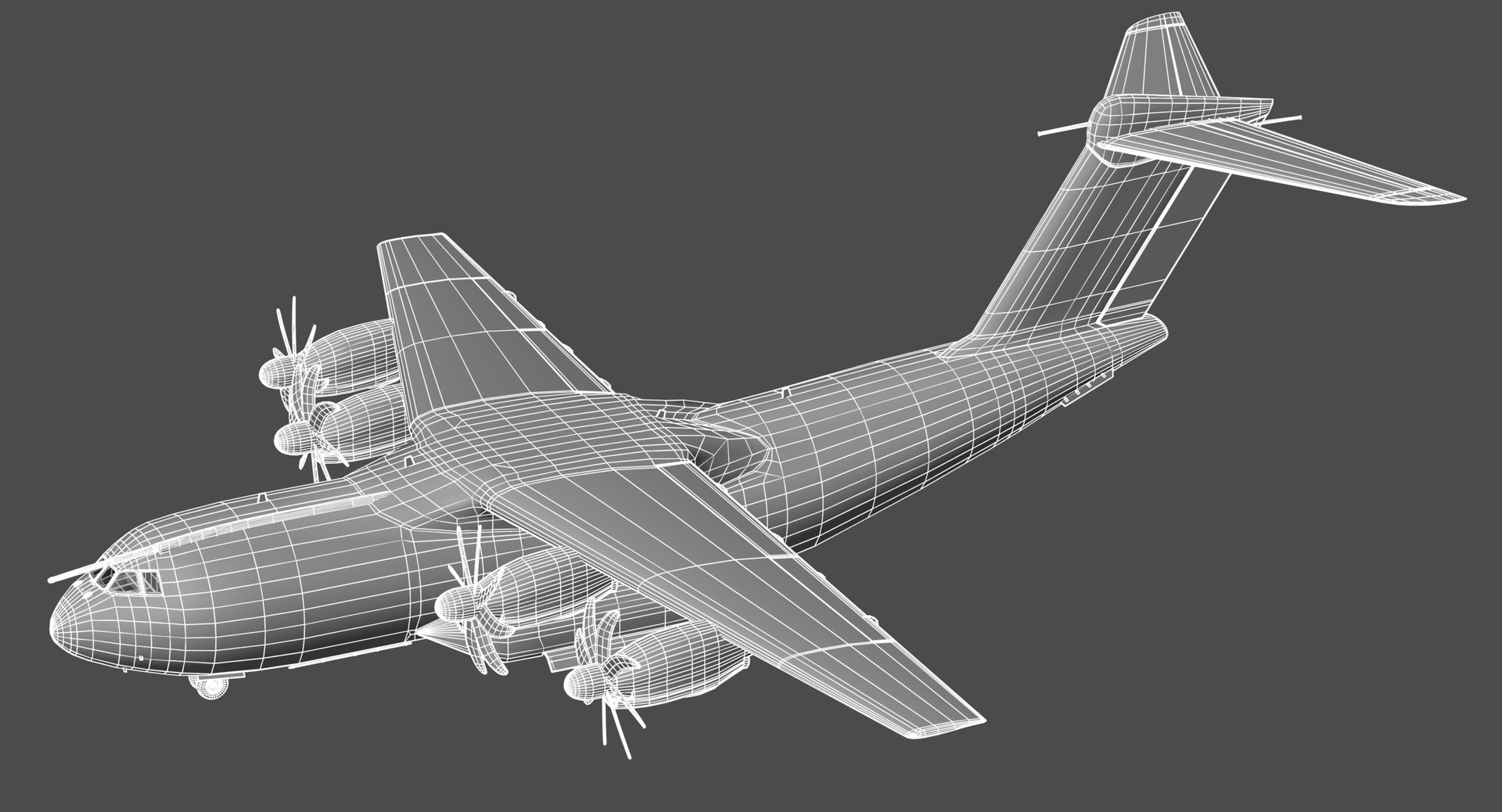 Airbus A400m Luftwaffe 3D Model - TurboSquid 1231542