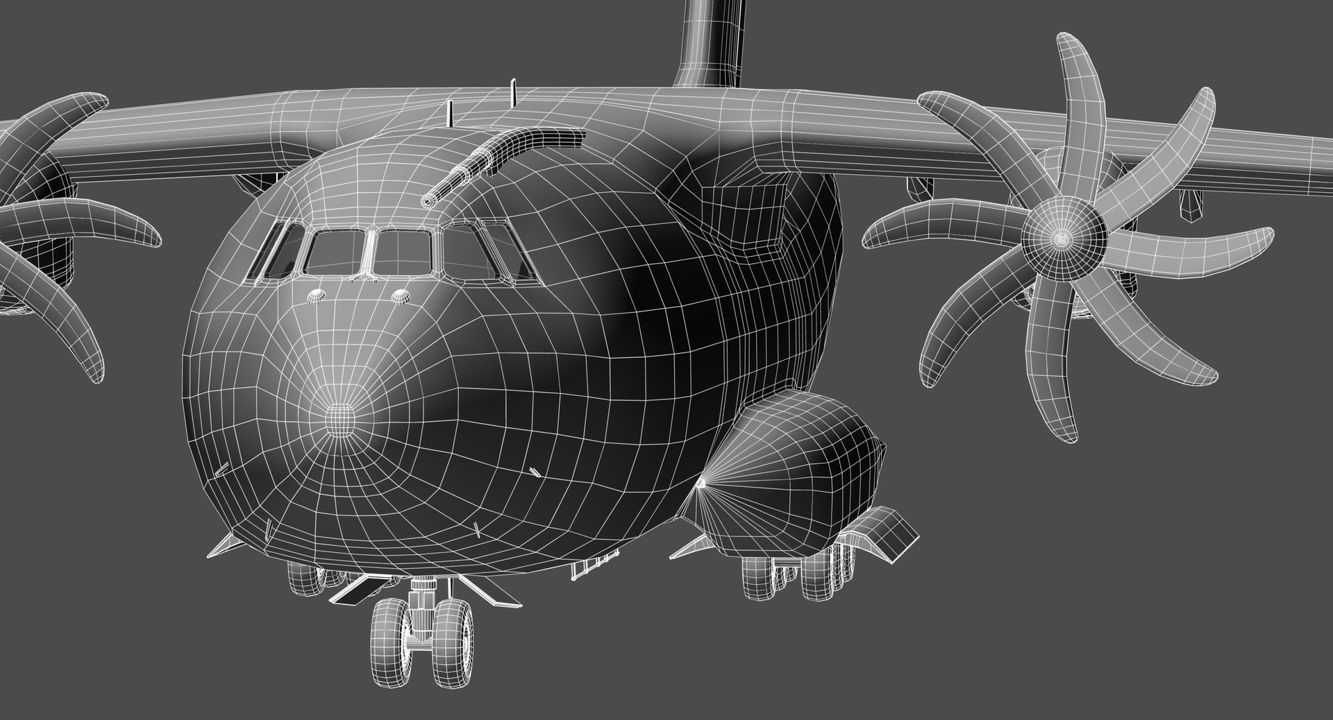 Airbus A400m Luftwaffe 3D Model - TurboSquid 1231542