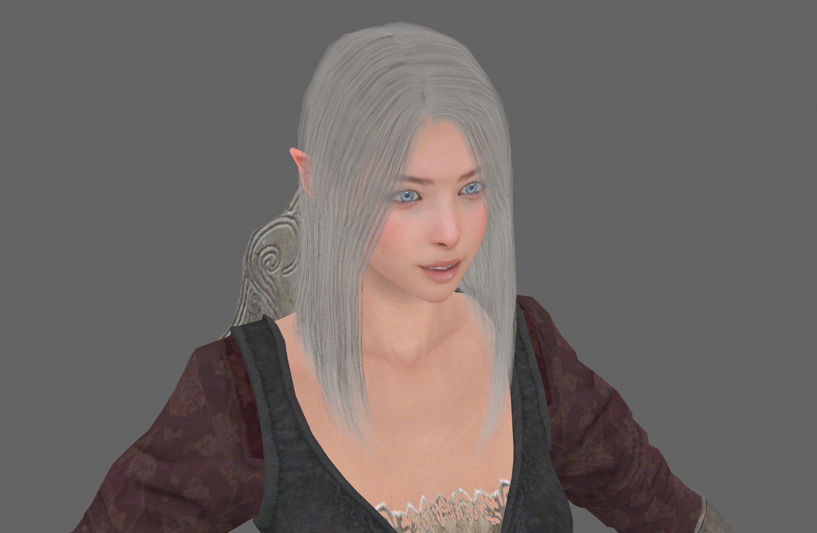 Female Knight 3D Model - TurboSquid 1496550