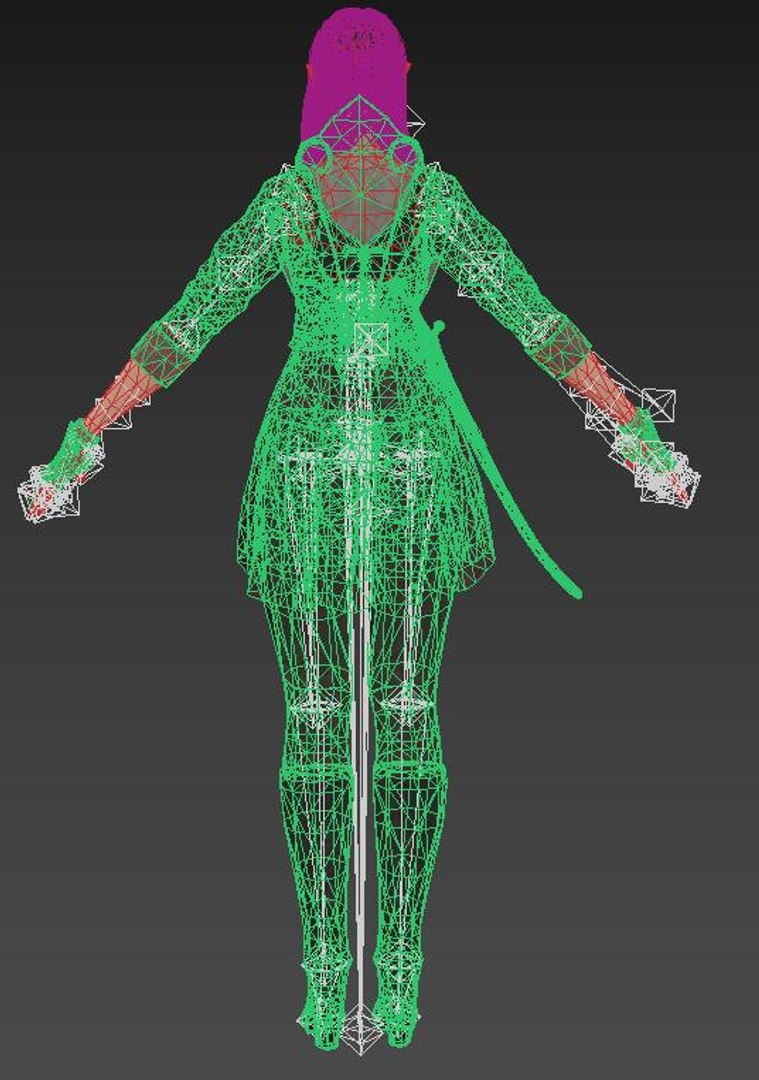 Female Knight 3D Model - TurboSquid 1496550