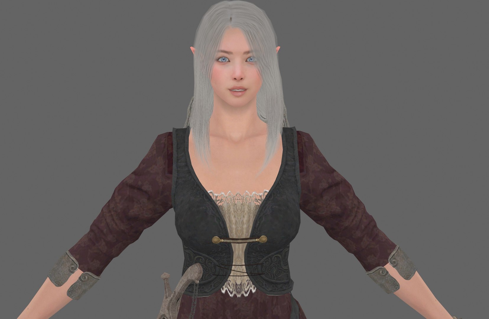 Female Knight 3D Model - TurboSquid 1496550