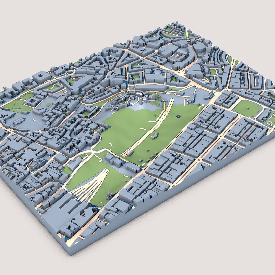 Edinburgh Castle In Edinburg 3D Model - TurboSquid 2523789
