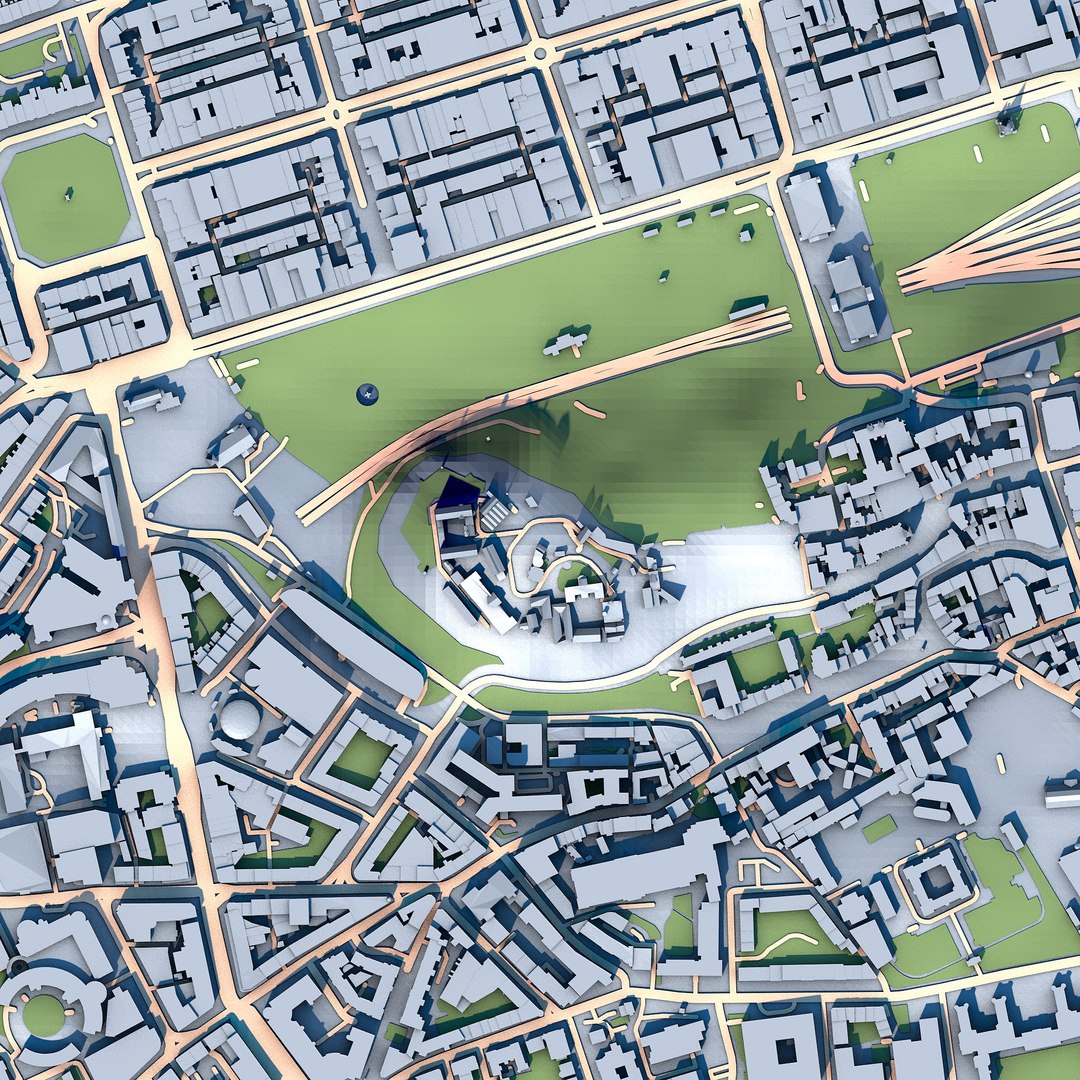 Edinburgh Castle In Edinburg 3D Model - TurboSquid 2523789