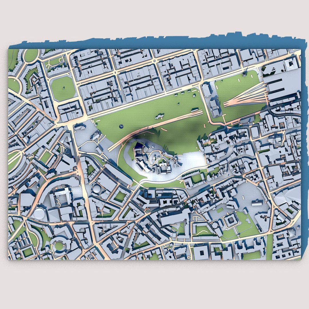 Edinburgh Castle In Edinburg 3D Model - TurboSquid 2523789