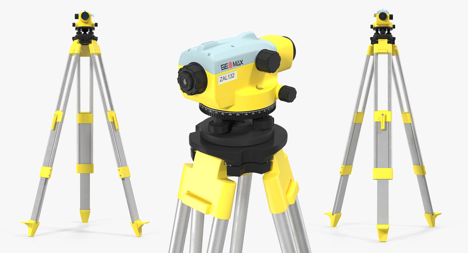 Survey Automatic Level Tripod 3D Model - TurboSquid 1278360