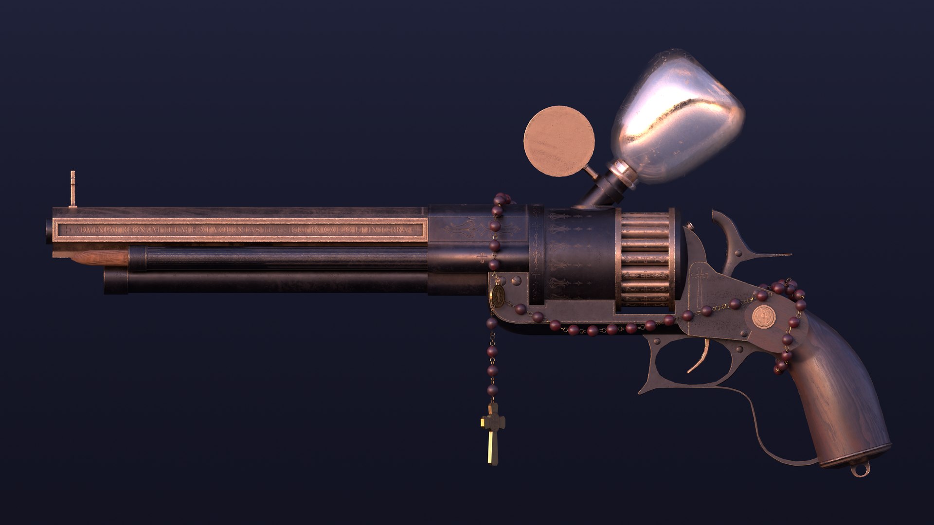 3D Holy Gun Model - TurboSquid 2358094
