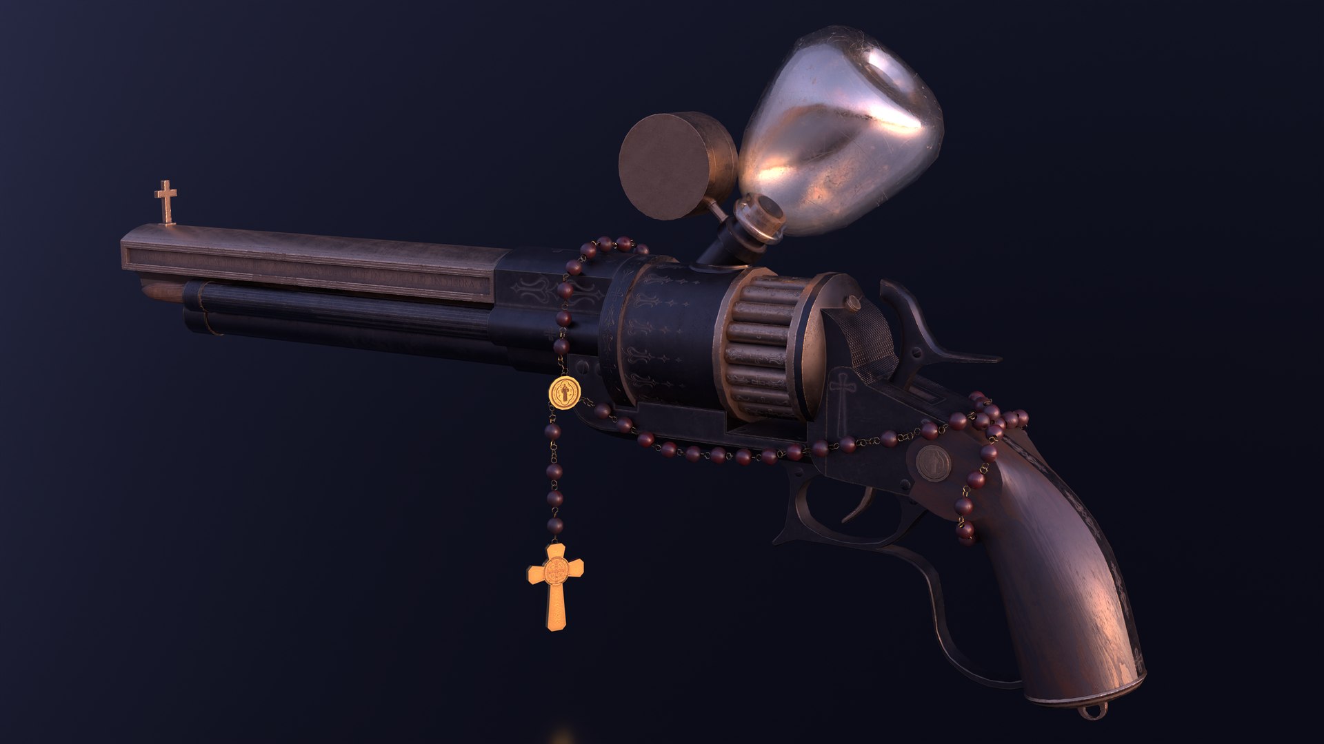 3D Holly Gun Model - TurboSquid 2358094