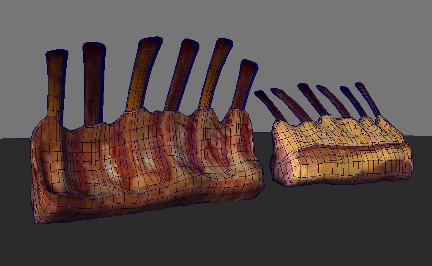 Lamb Rack 3d Model