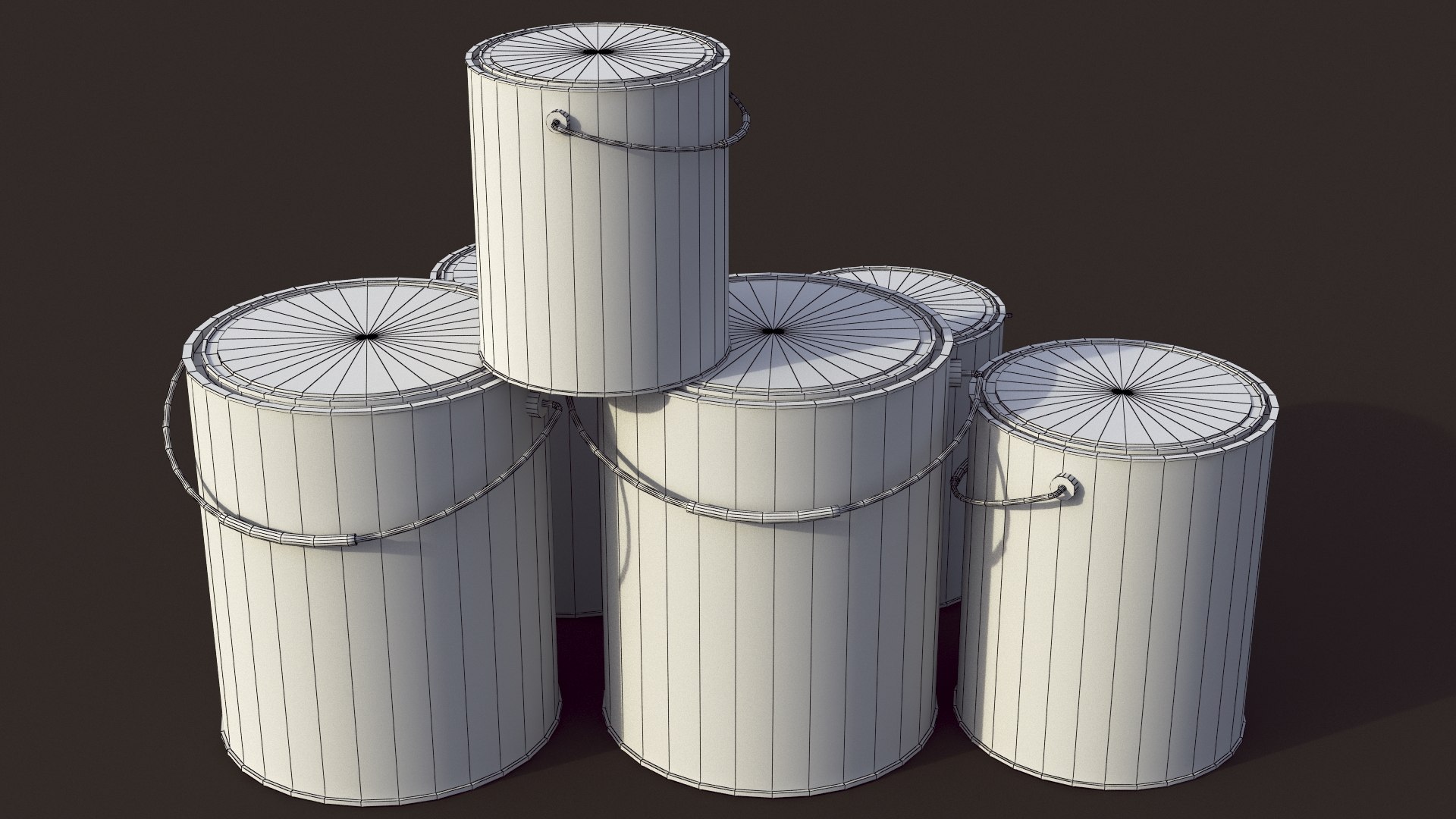3D Painter Paint Bucket Model - TurboSquid 1505214