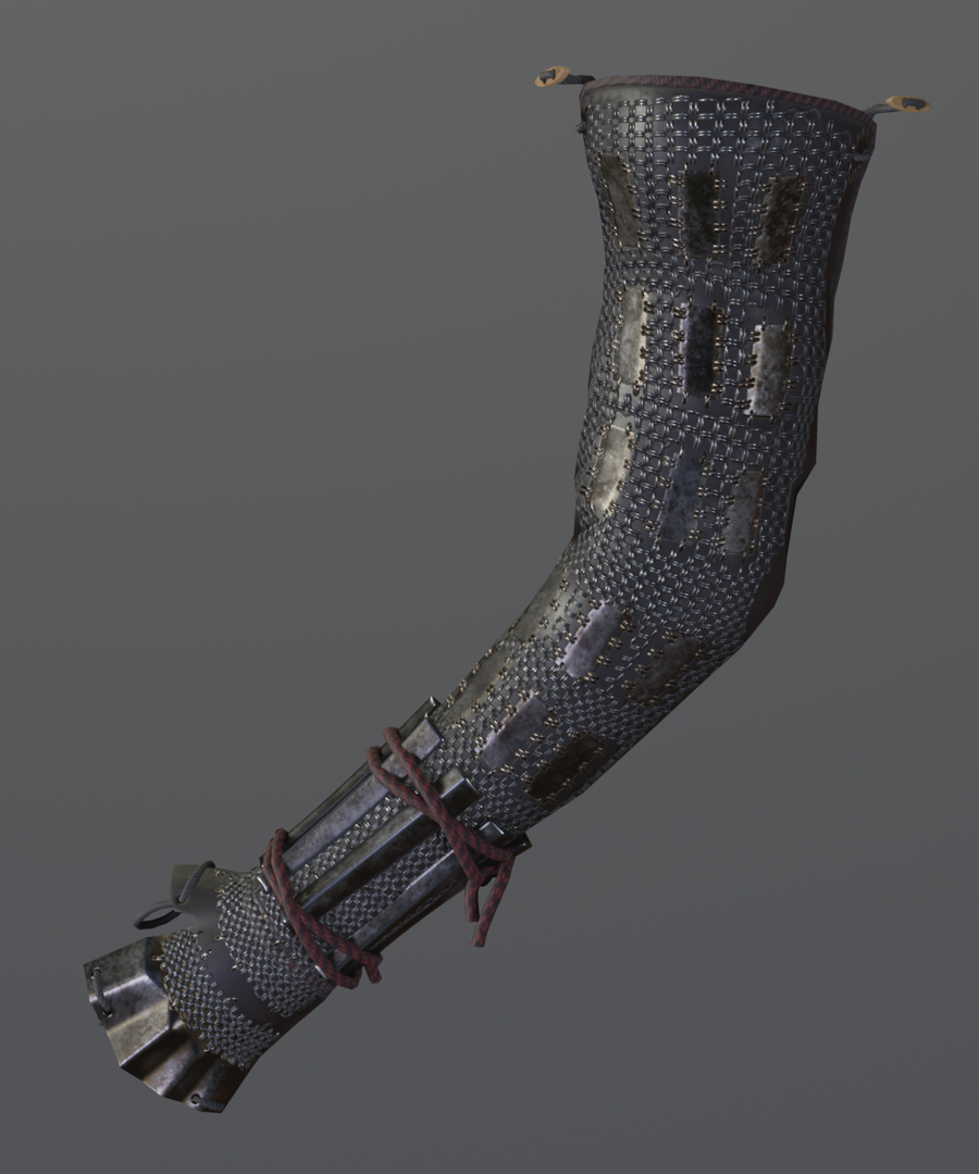 Samurai character blender rigged 3D model - TurboSquid 1549310