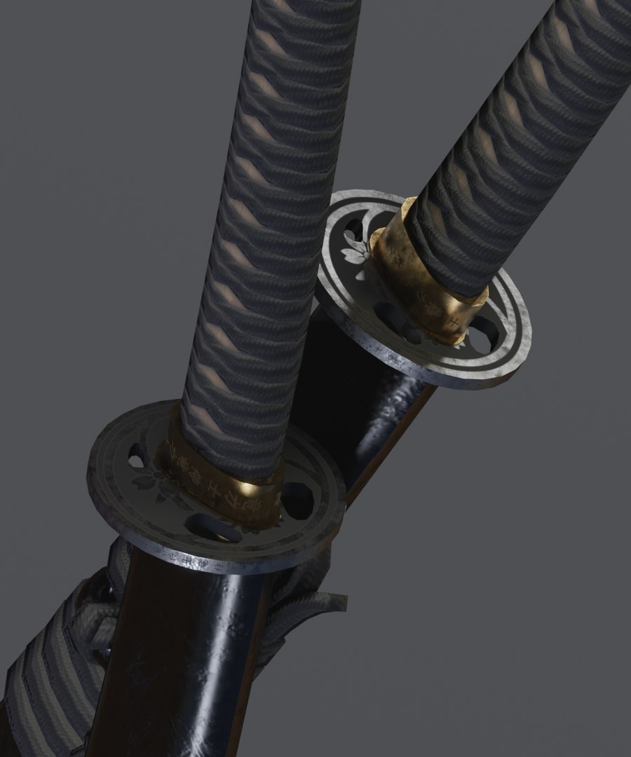 Samurai character blender rigged 3D model - TurboSquid 1549310