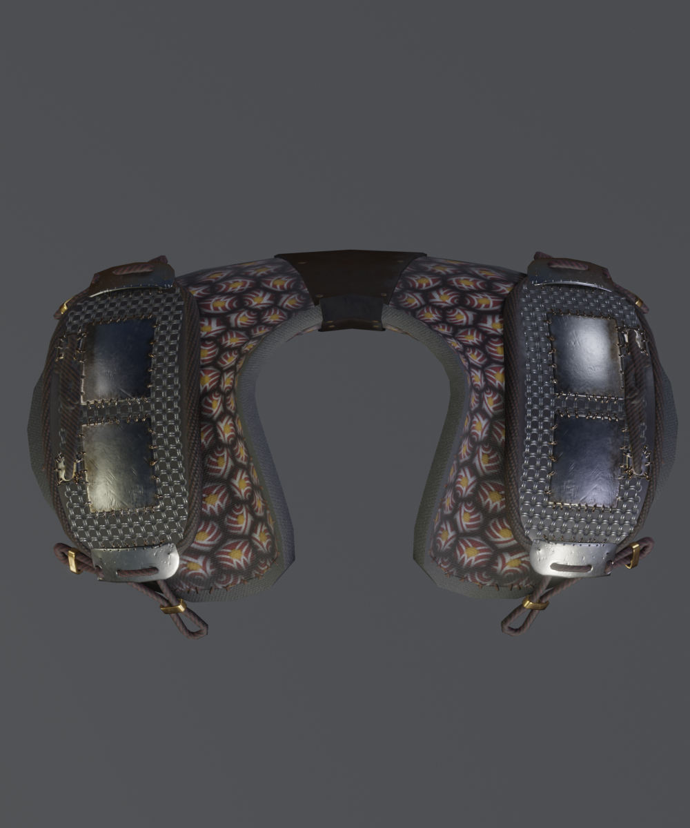 Blender uzbrojony w Samurai Armor Model 3D - TurboSquid 1549310